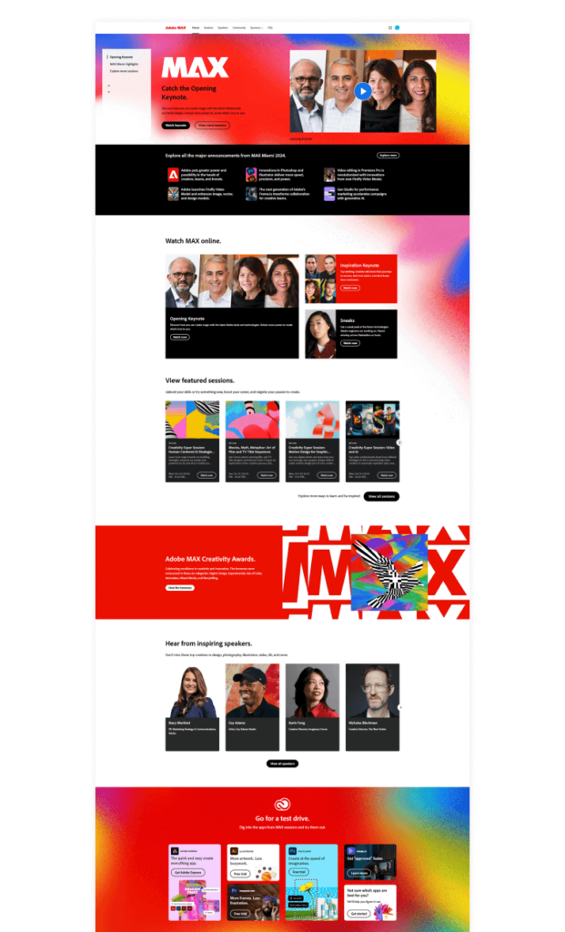 Top 14 Event Landing Page Examples & Design Best Practices