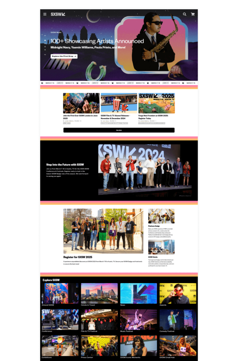 Top 14 Event Landing Page Examples & Design Best Practices